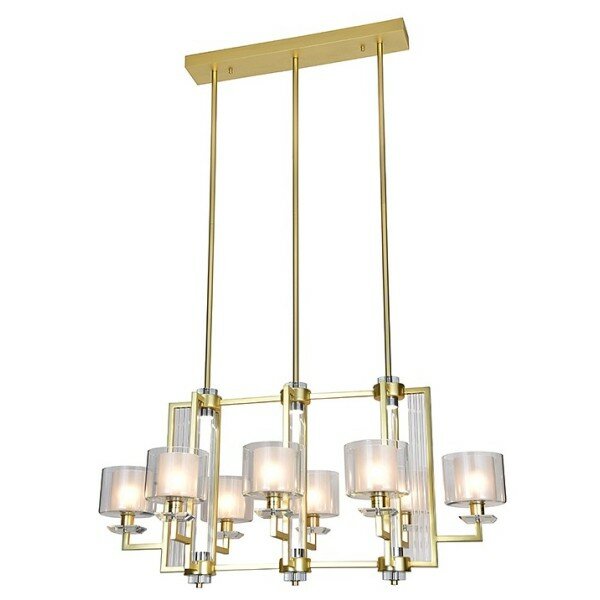 Подвесная люстра Newport ALEXANDRA 4408/S mat.gold
