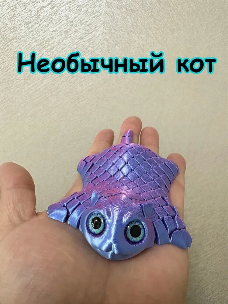 Креативный детский игрушечный котенок