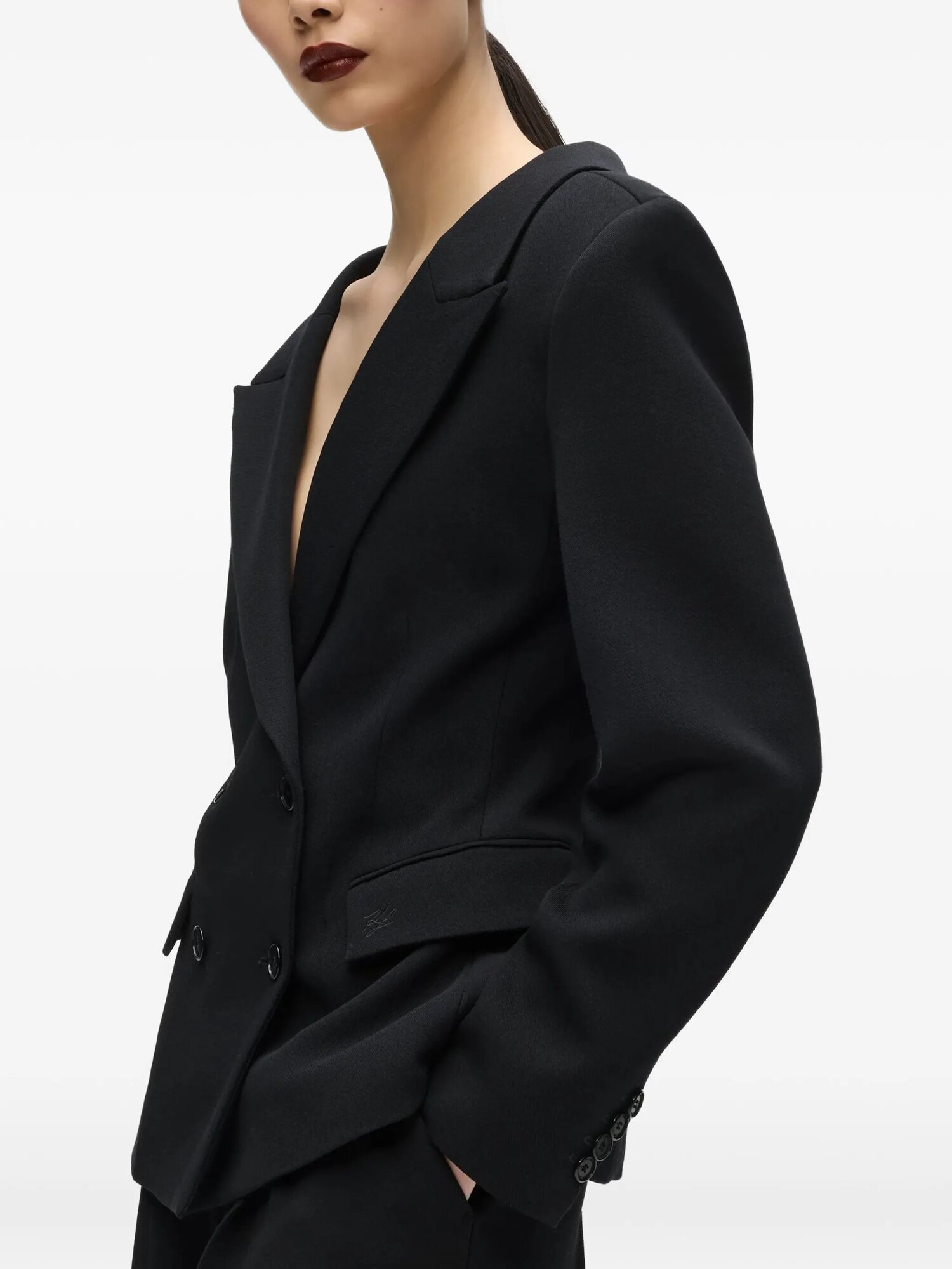 Пиджак Karl Lagerfeld Karl Studio wide shoulder blazer, размер 46 — фото 1