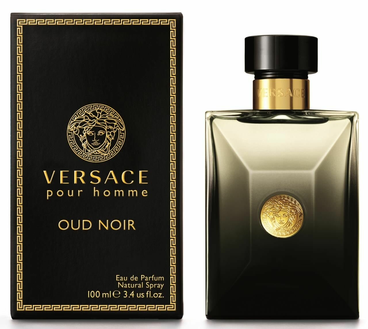 Versace Pour Homme Oud Noir парфюмированная вода 100мл, для мужчин