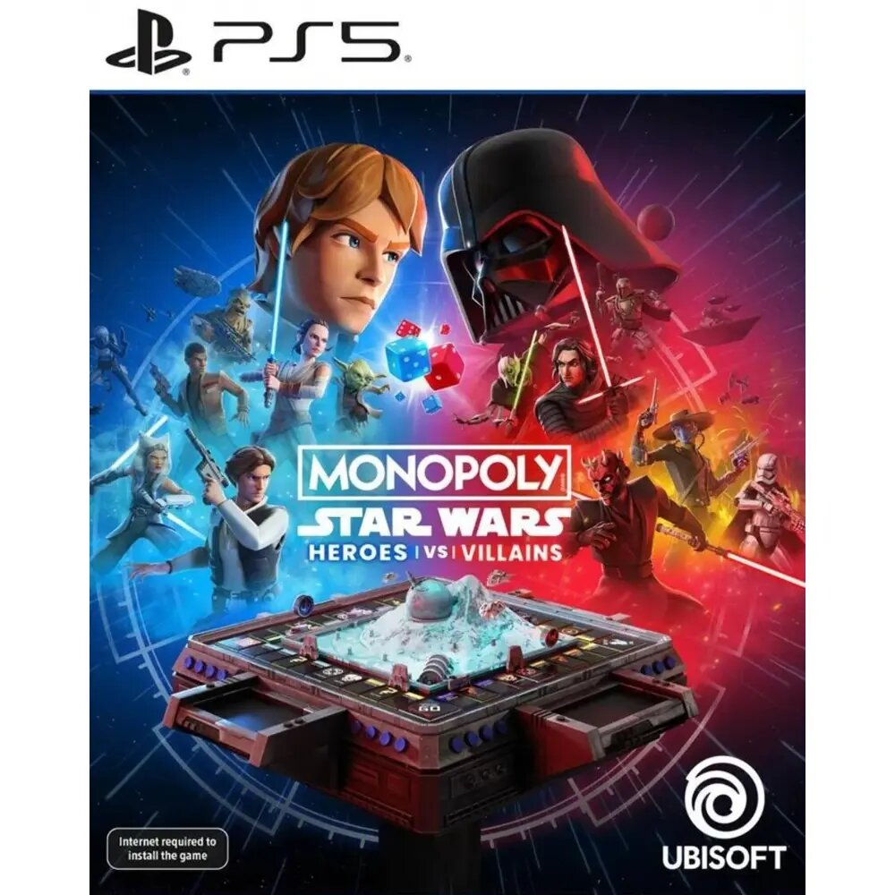 Игра Monopoly: Star War Heroes vs. Villains (PS5, русская версия) Engine Software Blu-ray диск 7+