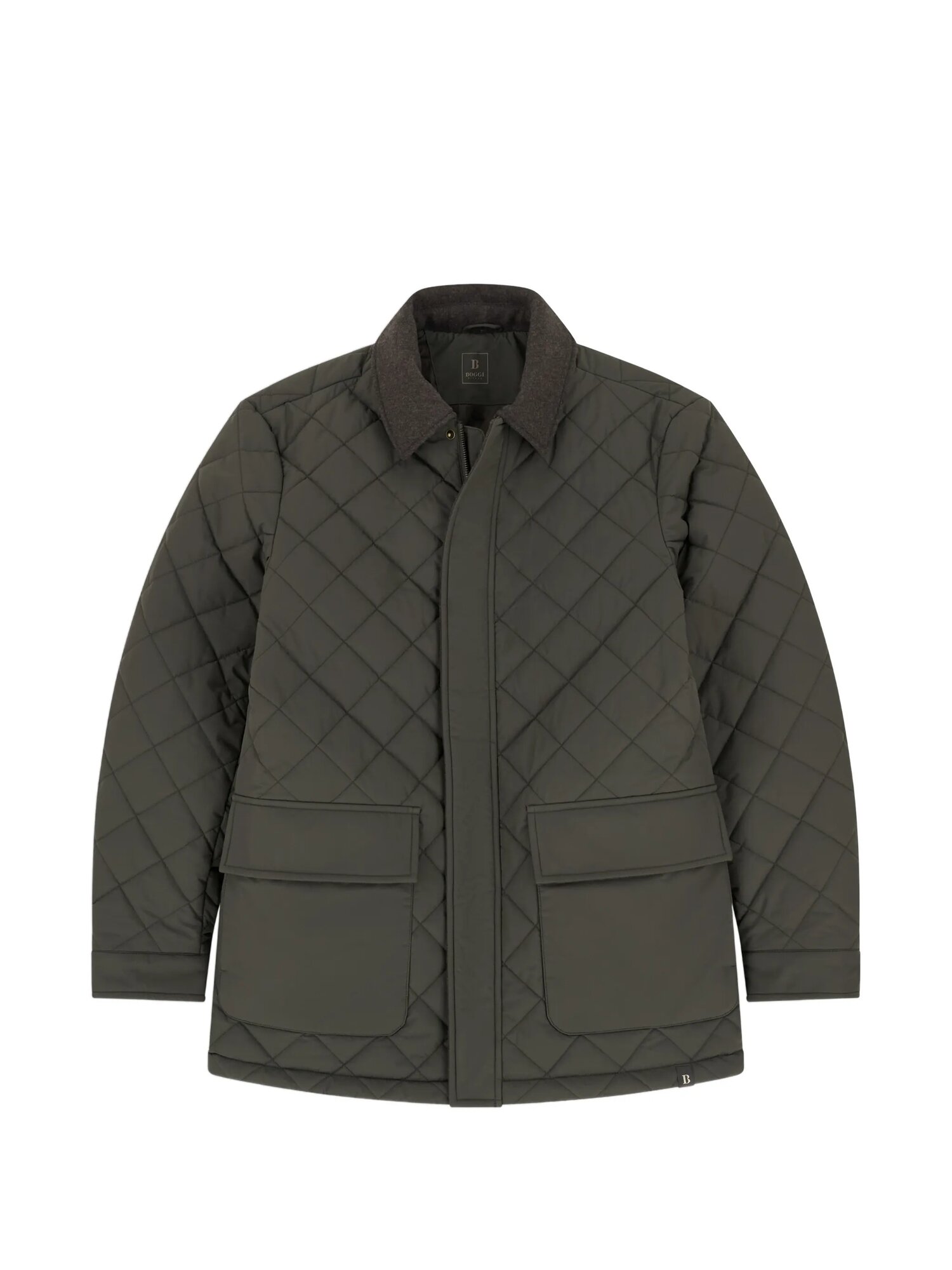 Пуховик Peacoat padded in technical fabric
