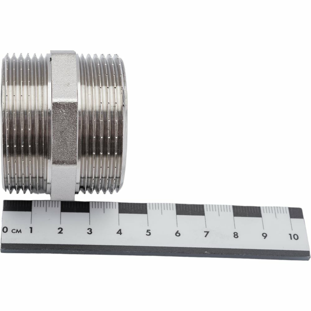 Ниппель Valtec 1 1/2" наружная-наружная VTr.582. N.0008 — фото 1