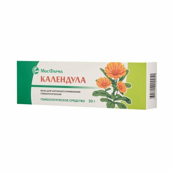 Календула мазь для наружного применения гомеопатическая туба 30г