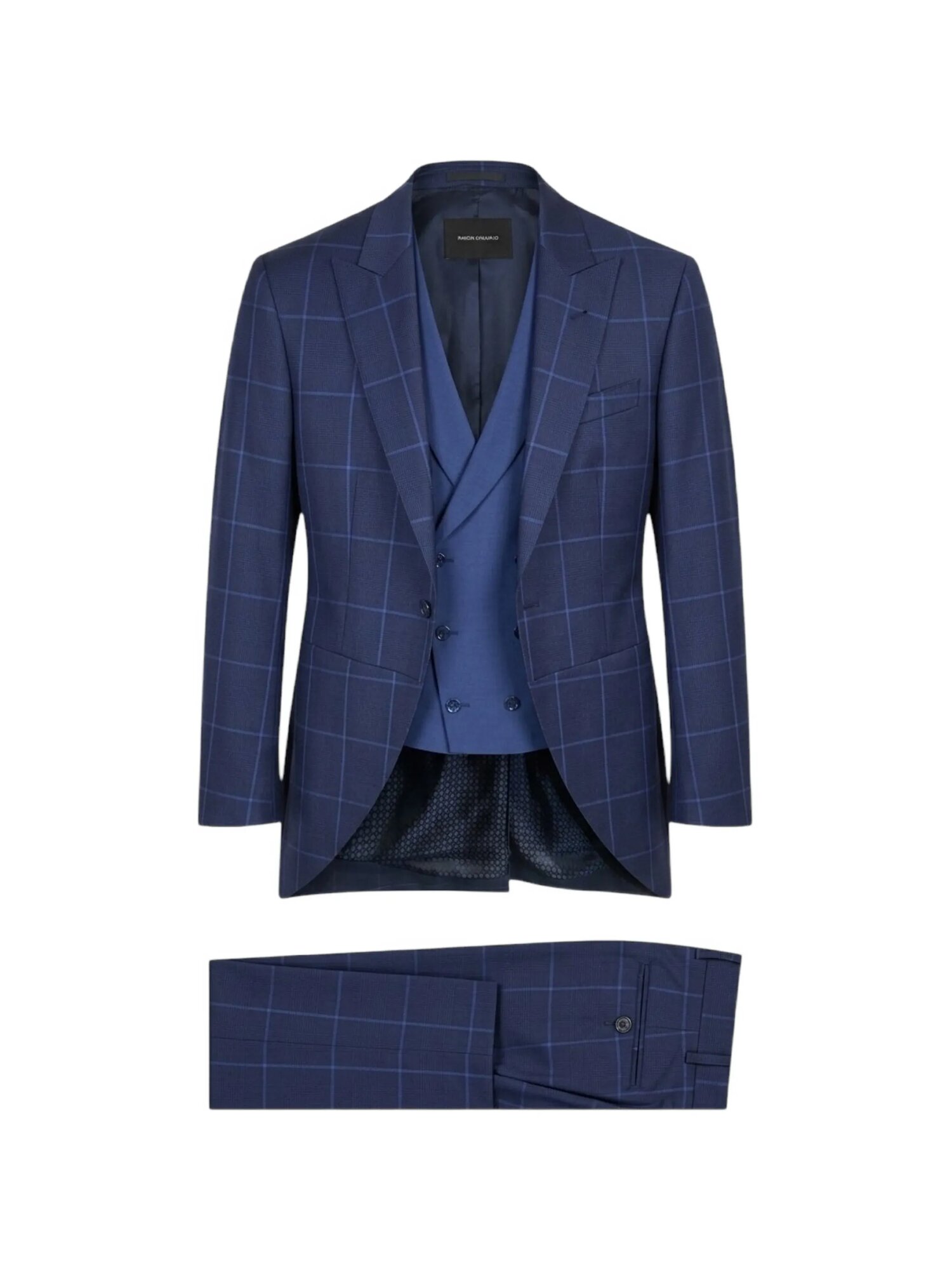 Комбинезон Ramon Sanjurjo Check-pattern three-piece suit