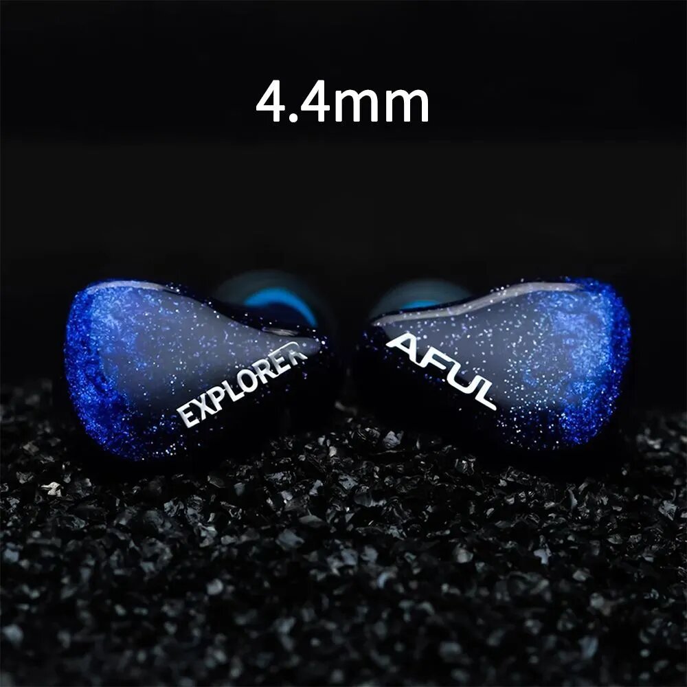 AFUL Наушники проводные, 4.4 мм, черный