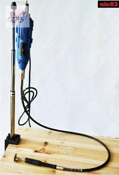 Штатив для гравировальной машины Телескопический, Стойка для гравера Dremel 255-645мм для подвешивания инструмента