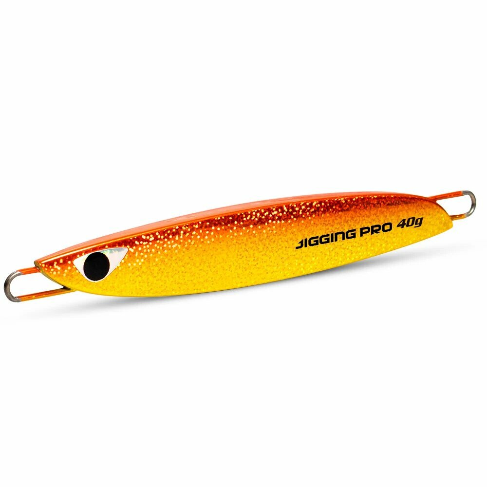 Металлическая приманка JIGGING PRO C1 MJ098 40/60/80 г для медленного джиггинга 40g-Glod