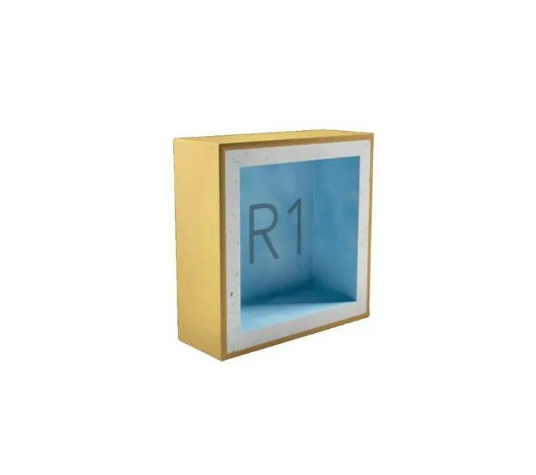 Подрозетник АкусикГипс Бокс (AcousticGyps Box) R1 (120мм х120мм х 45мм)