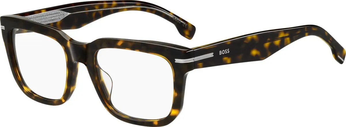 Оправа Boss BOSS 1746/G 086, тип оправы ободковая, материал оправы ацетат, пол мужские, форма оправы прямоугольная