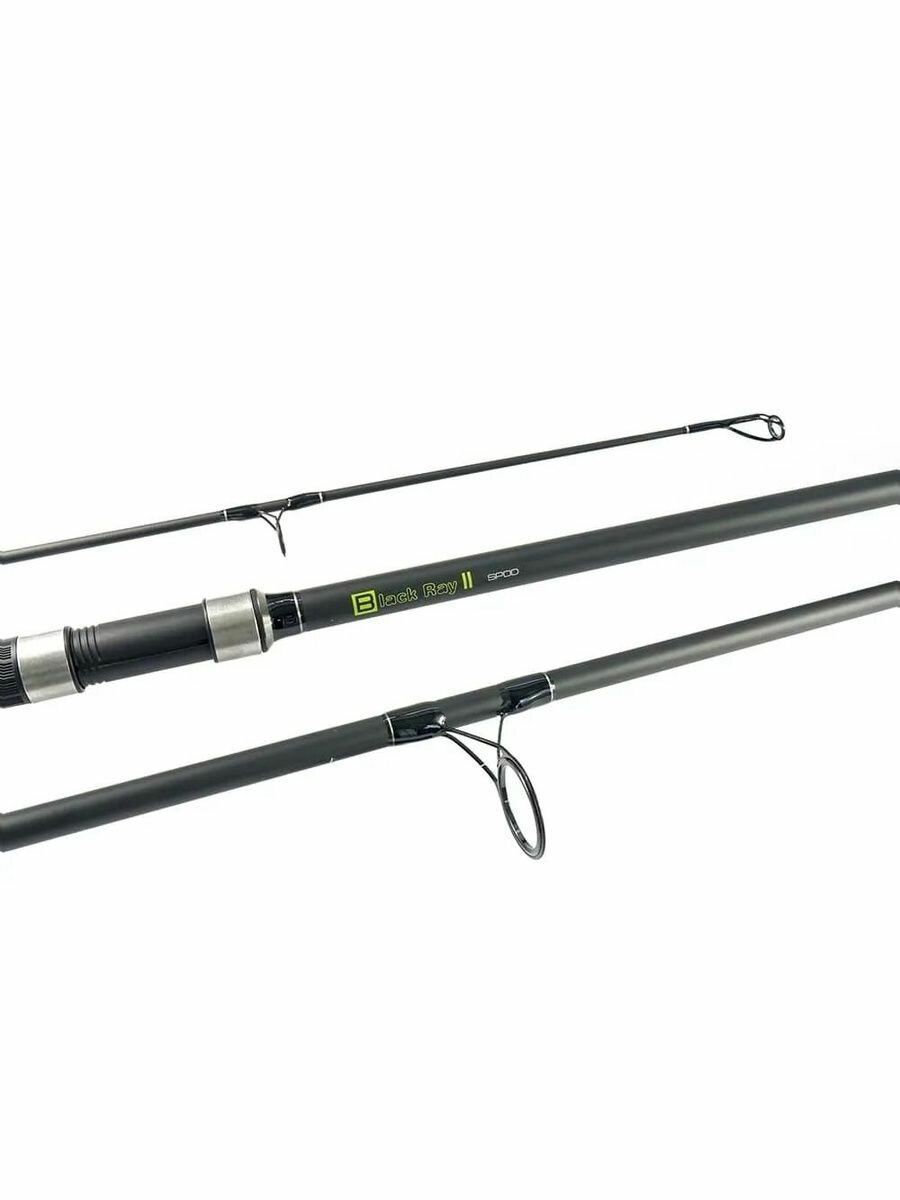 Удилище карповое Caiman Black Ray II Carp BY3500SE 3.9m-5 lbs 2pcs 814