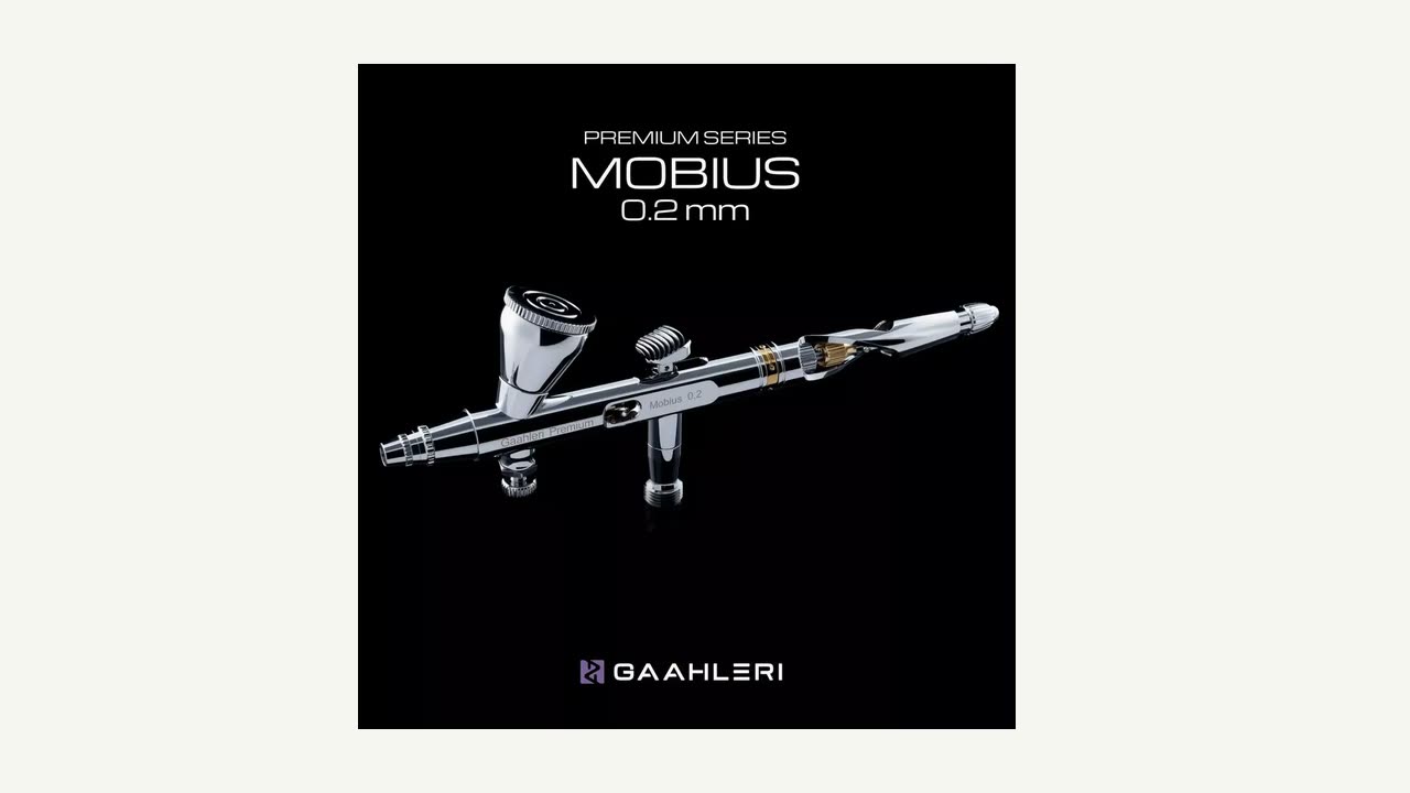 Аэрограф Gaahleri Mobius 0.2 мм, Комплект для распыления краски — фото 1