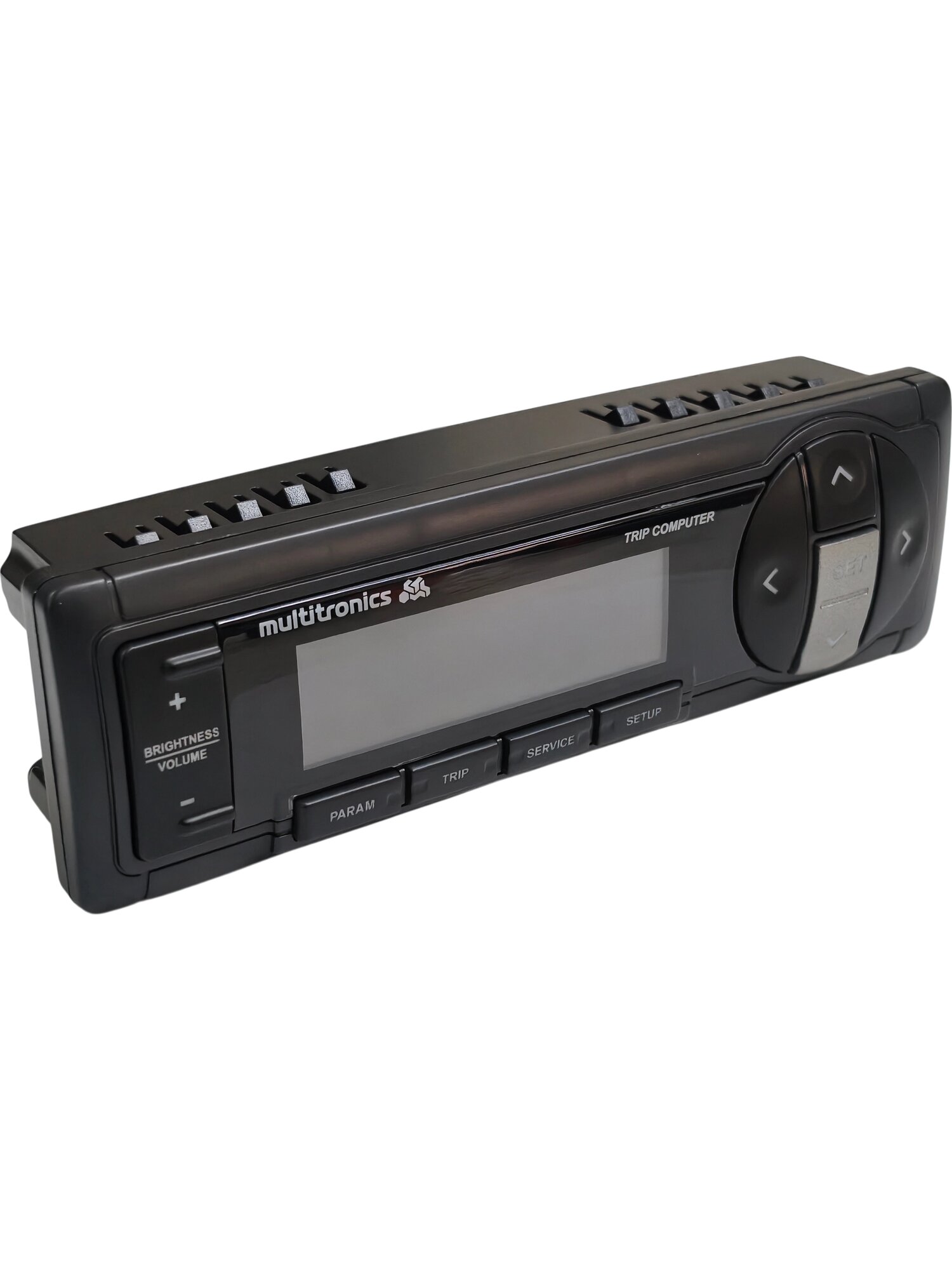 Бортовой компьютер Multitronics (Мультитроникс) SL-50 Gazel для установки в 1DIN-место автомобилей ГАЗ, УАЗ, ВАЗ и др. - ЖК-дисплей, RGB-подсветка, более 100 функций, 16 мультидисплеев, 12 графически
