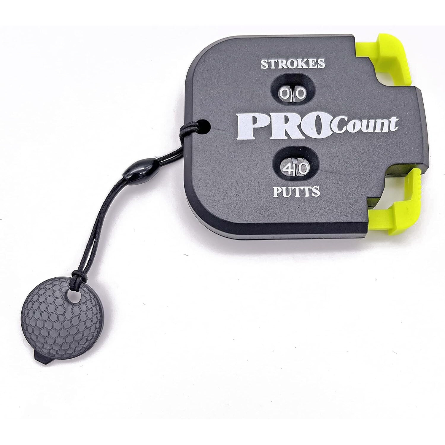 Портативный цифровой мини-гольф счетчик ударов и паттов 1-99, Procounter Golf Score Counter, 1 шт.