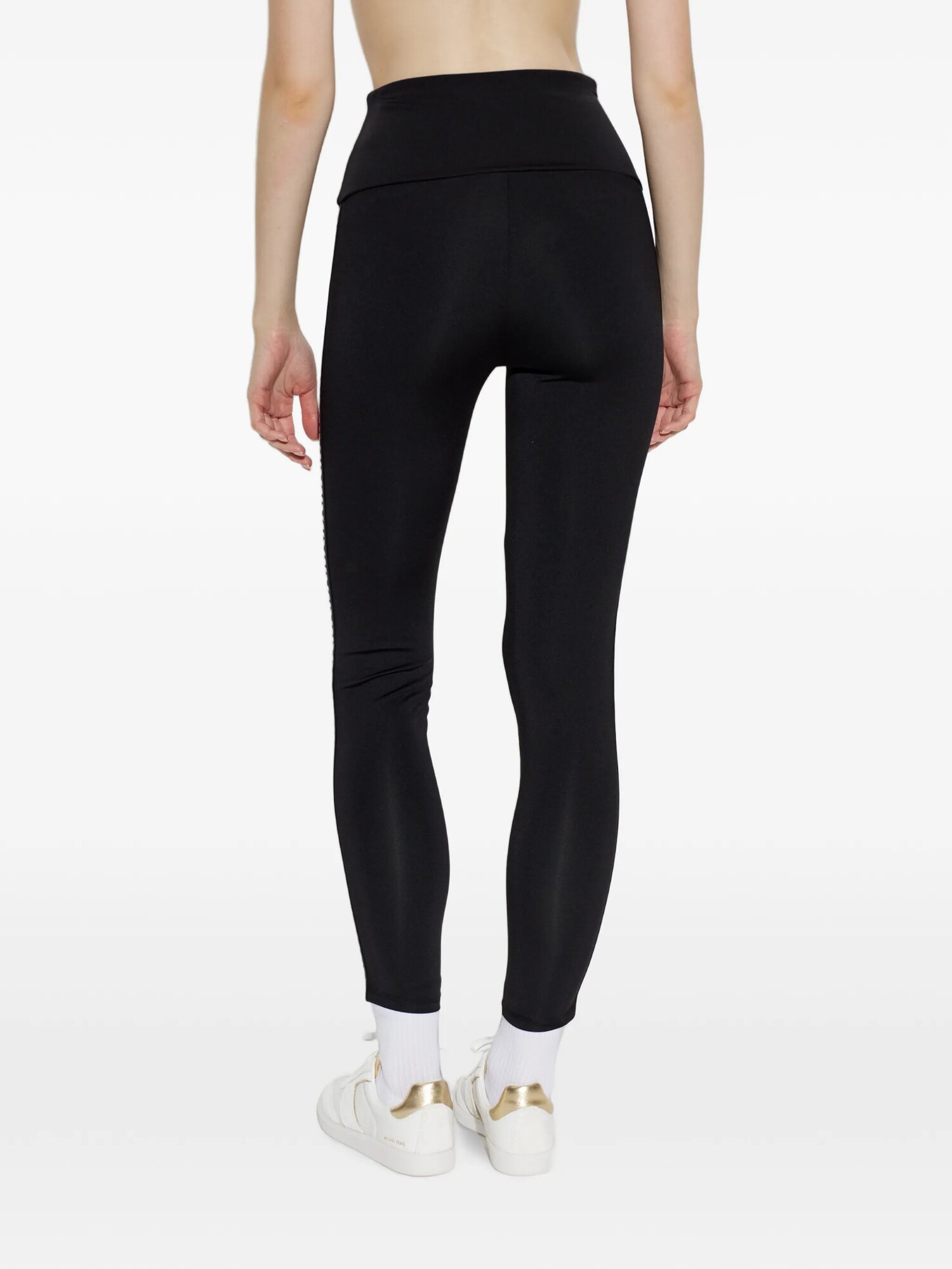 Легинсы Michael Michael Kors Monogram-print leggings, размер 36 — фото 1