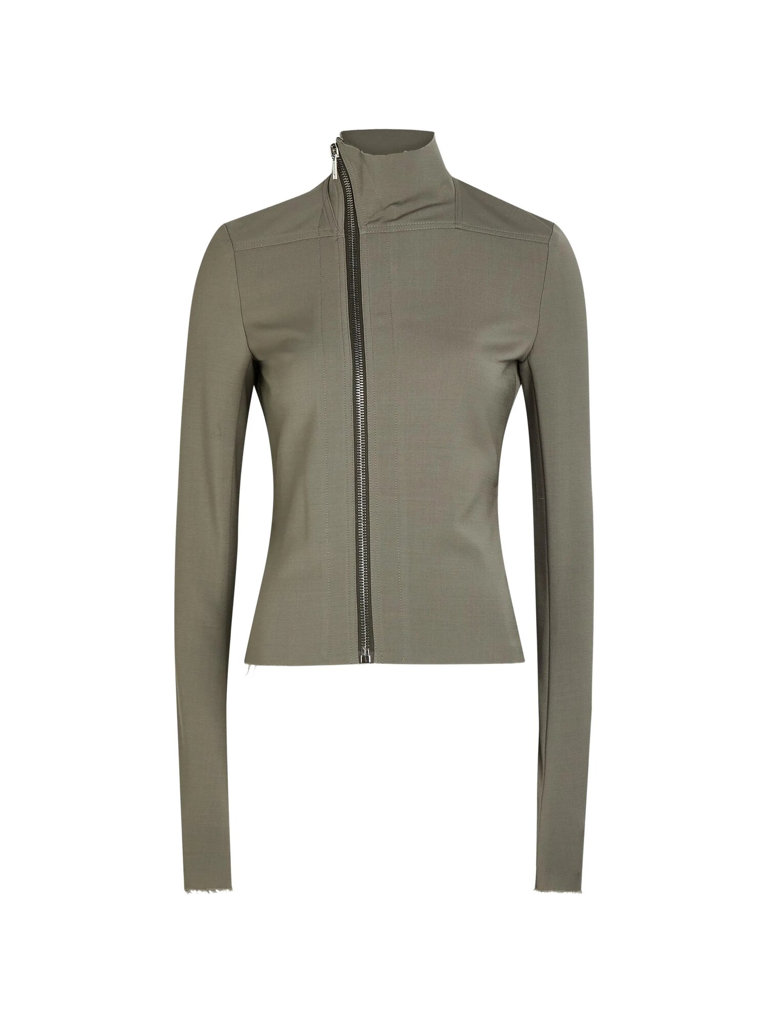 Куртка Asymmetric-zip high-neck jacket