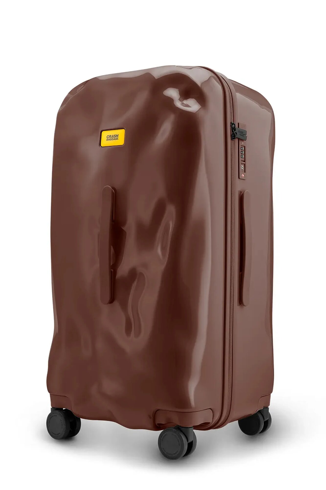 Сумка CRASH BAGGAGE Medium Trunk dented-effect four-wheel suitcase — фото 1