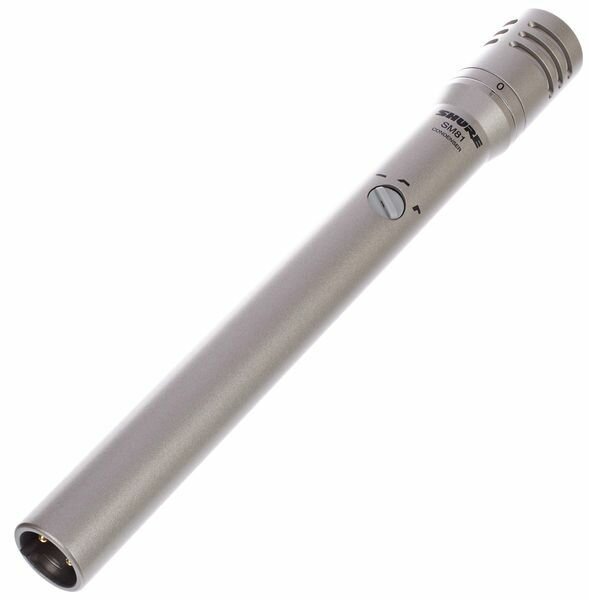 SHURE SM81 Инструментальный конденсаторный микрофон кардиоидный