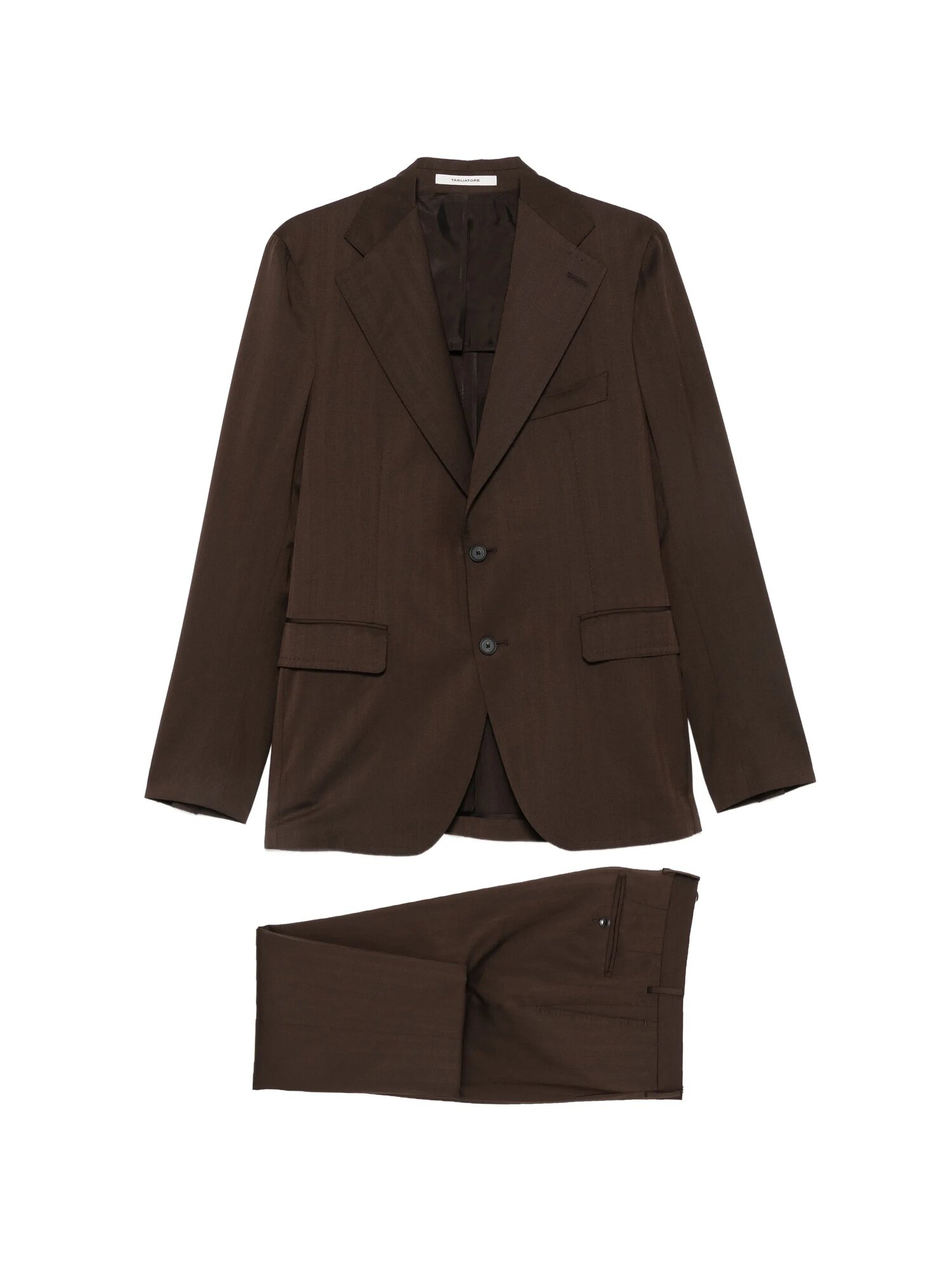 Комбинезон Herringbone-pattern peak-lapel suit