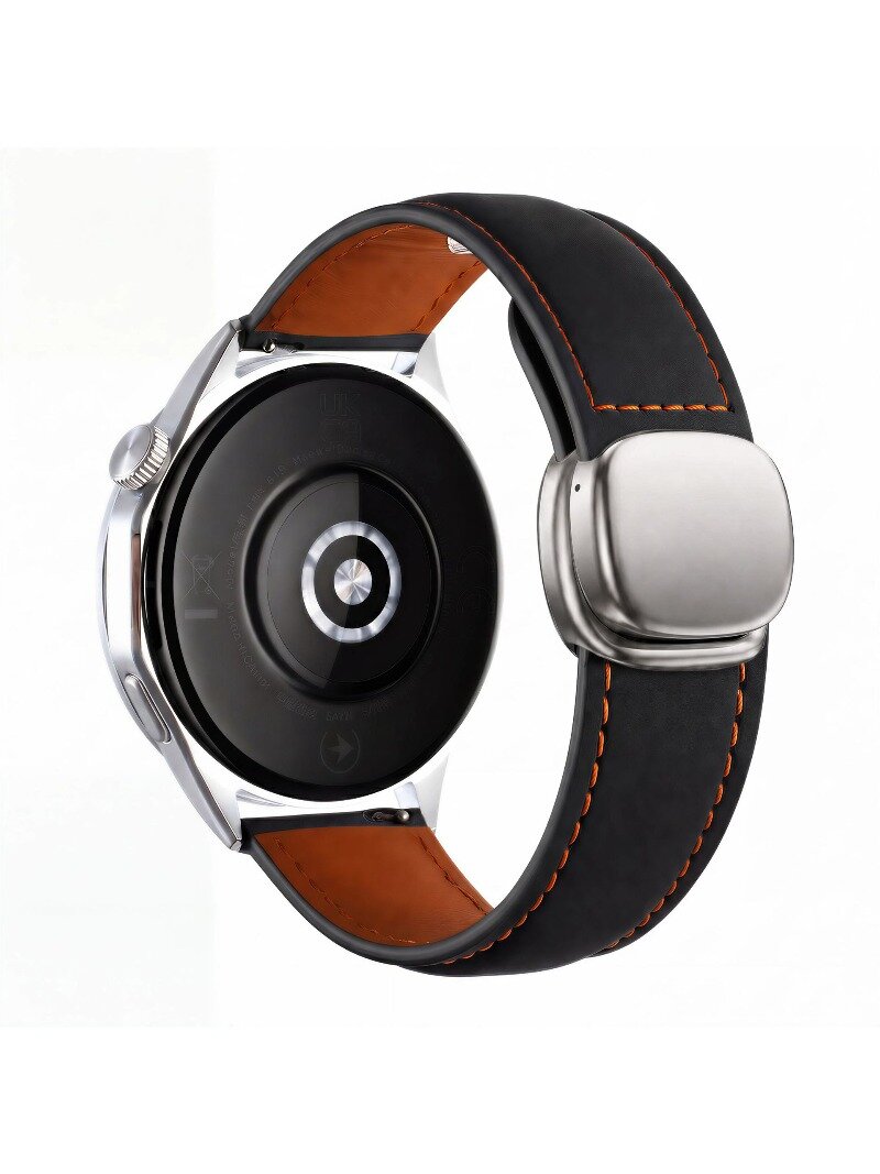 22 мм ремень подходит для Huawei watch GT6/5/4 цвет заблокированный кожаный магнитный ремень пряжки
