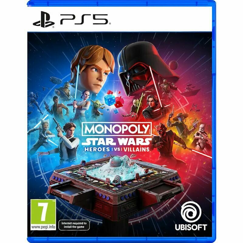 Игра Monopoly: Star Wars Heroes vs. Villains (русская версия) для PS5