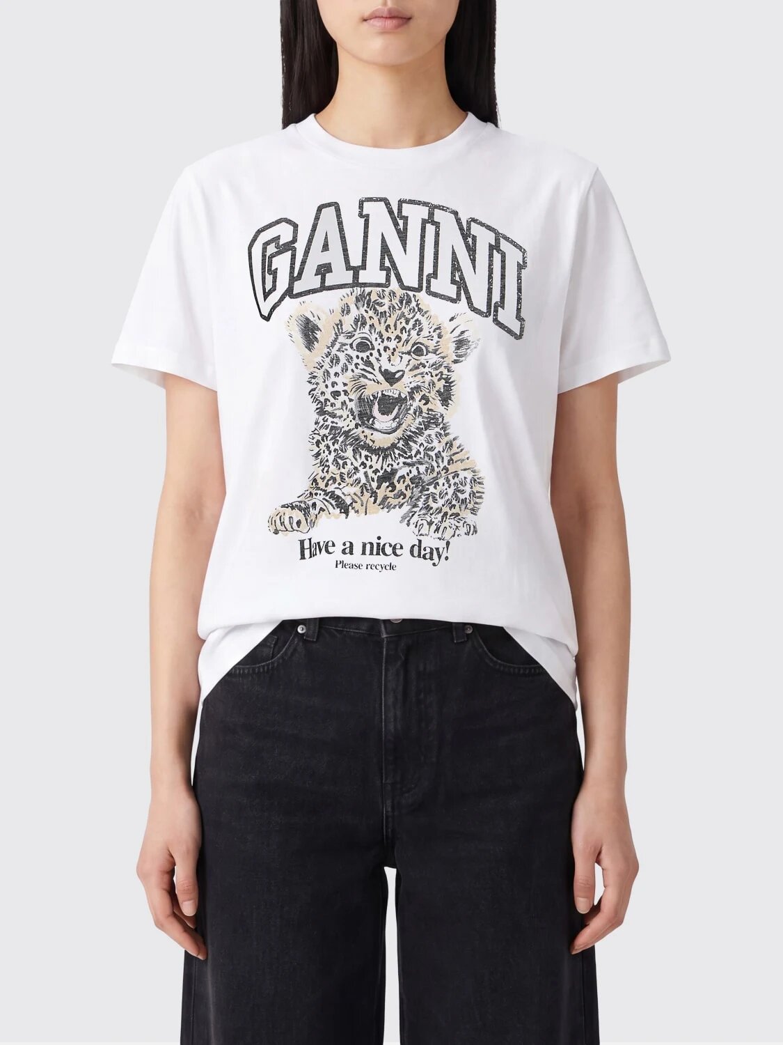 Футболка Ganni