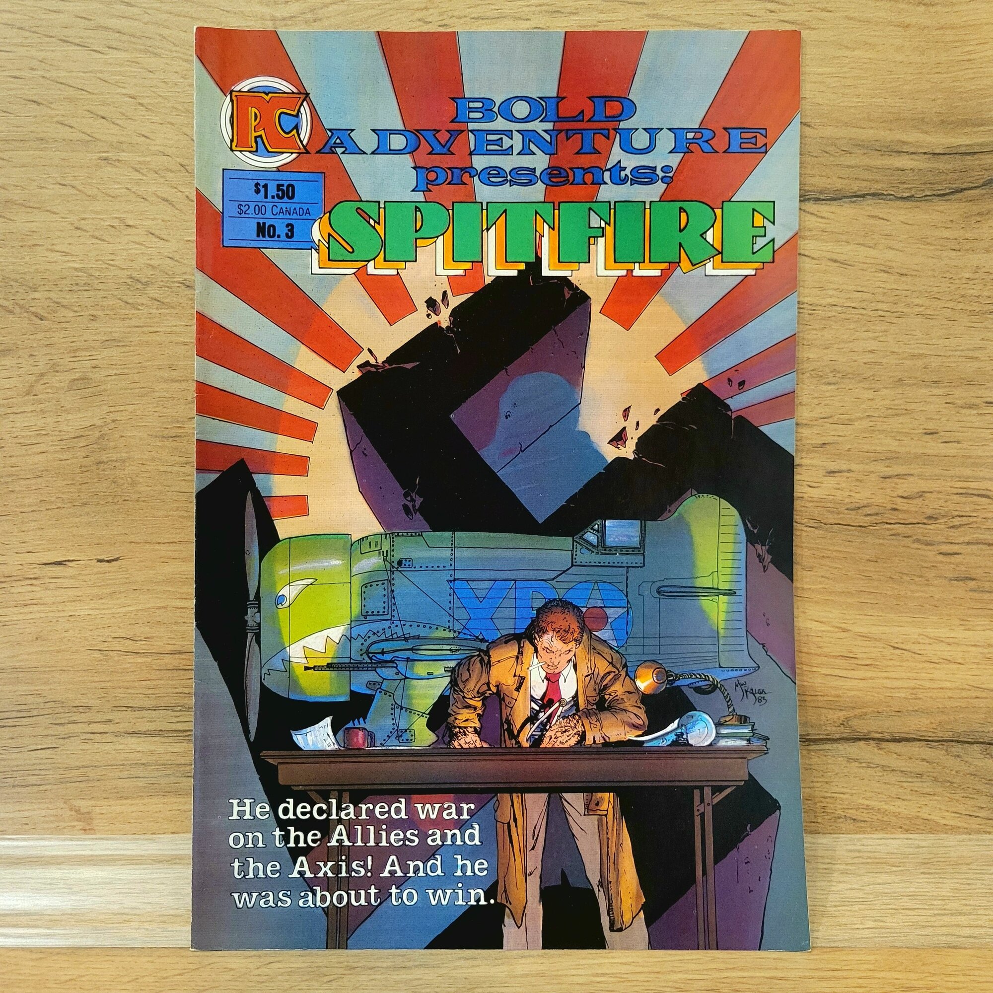 Ретро Комикс Spitfire #3. 1993 Год.