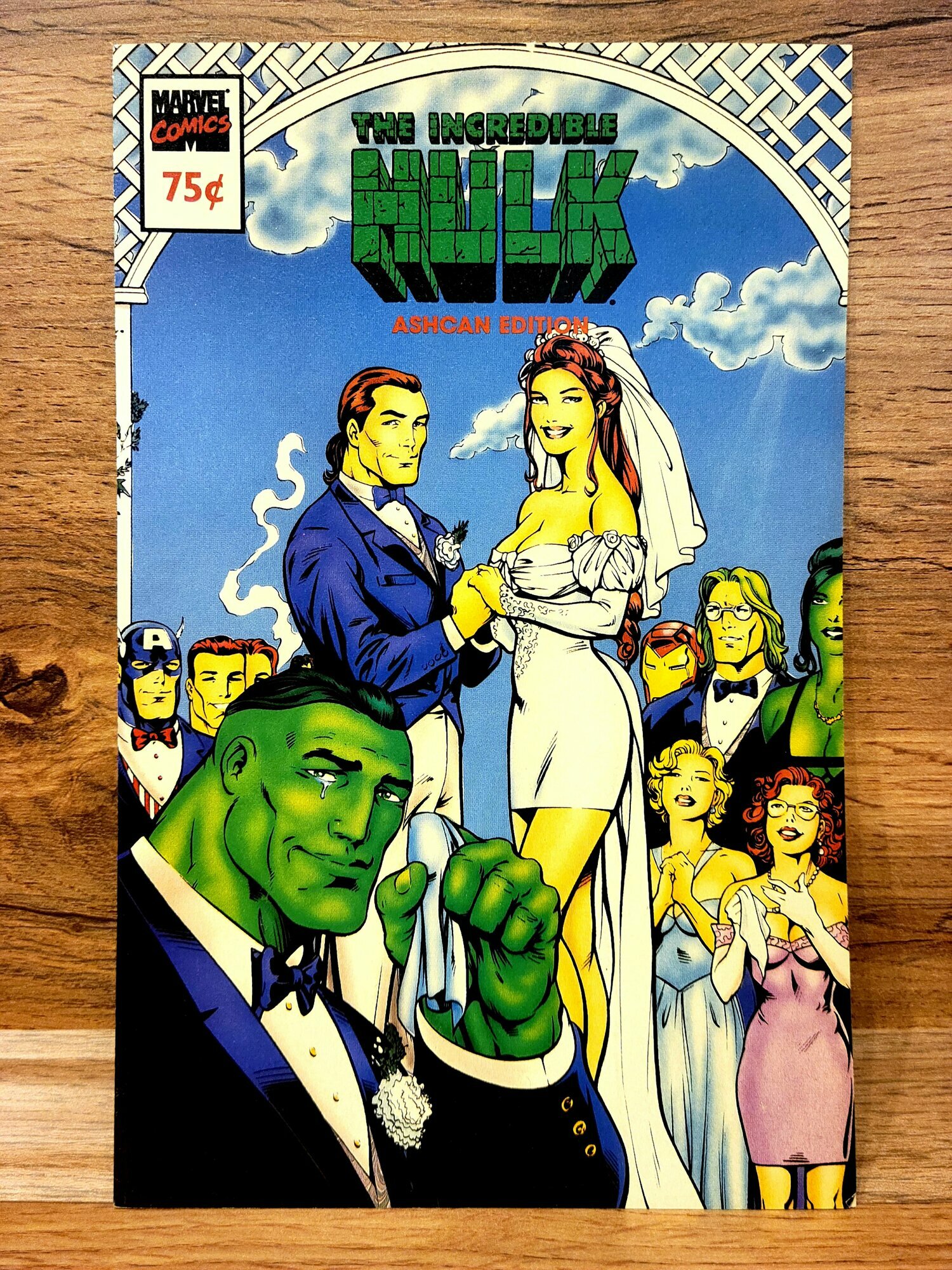Ретро Комикс Incredible Hulk Ashcan Edition. Мини Комикс. Маленький. 1993 Год.