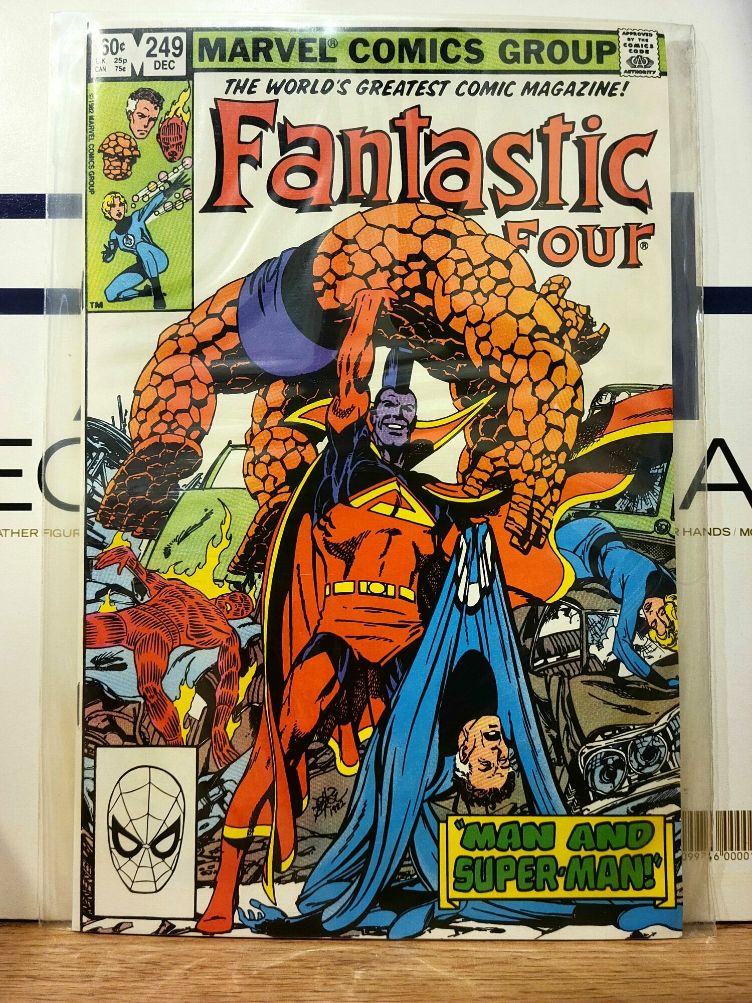 Ретро Комикс Fantastic Four #249. 1982 Год. Marvel. Оригинал!