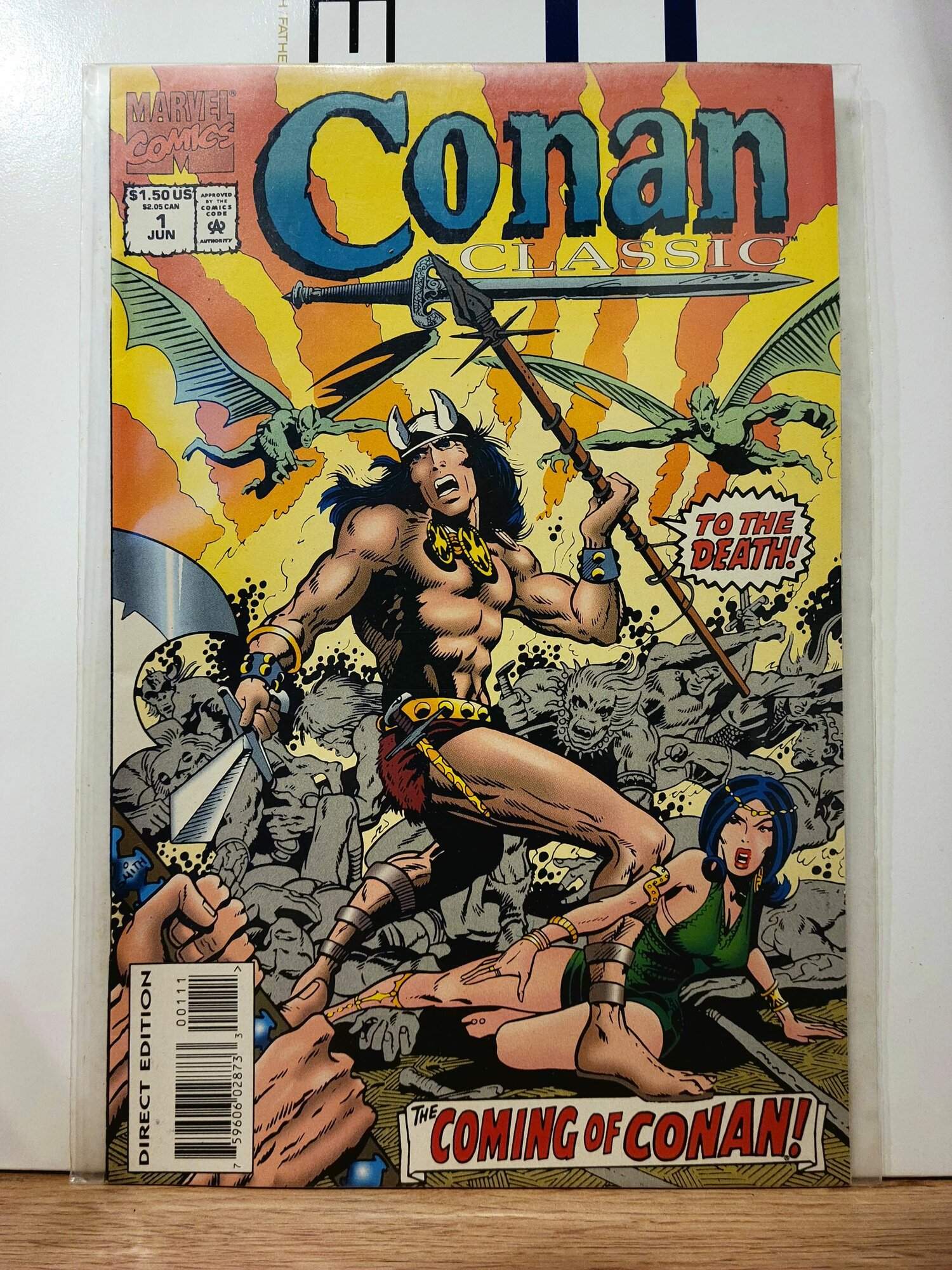 Ретро Комикс Conan Classic #1. 1995 Год. Оригинал!