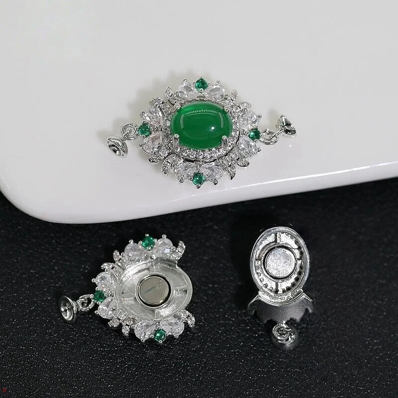 Магнитная застежка LIJIEMEI SRY-5088-silver