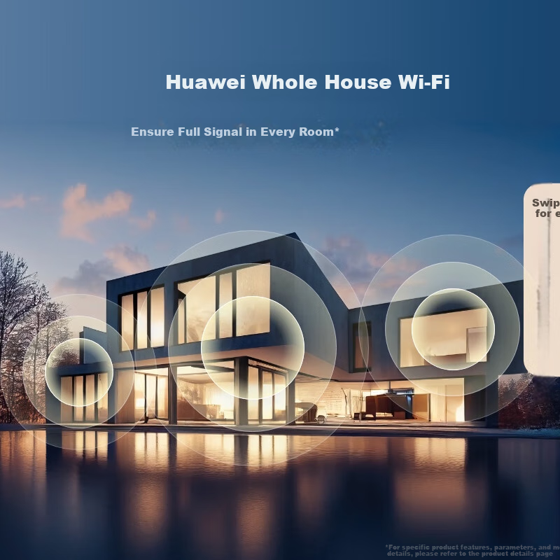 HUAWEI Lingxiao Sub-Mother Router Q7 Ethernet Version Sub-Router Set for Plug and Play