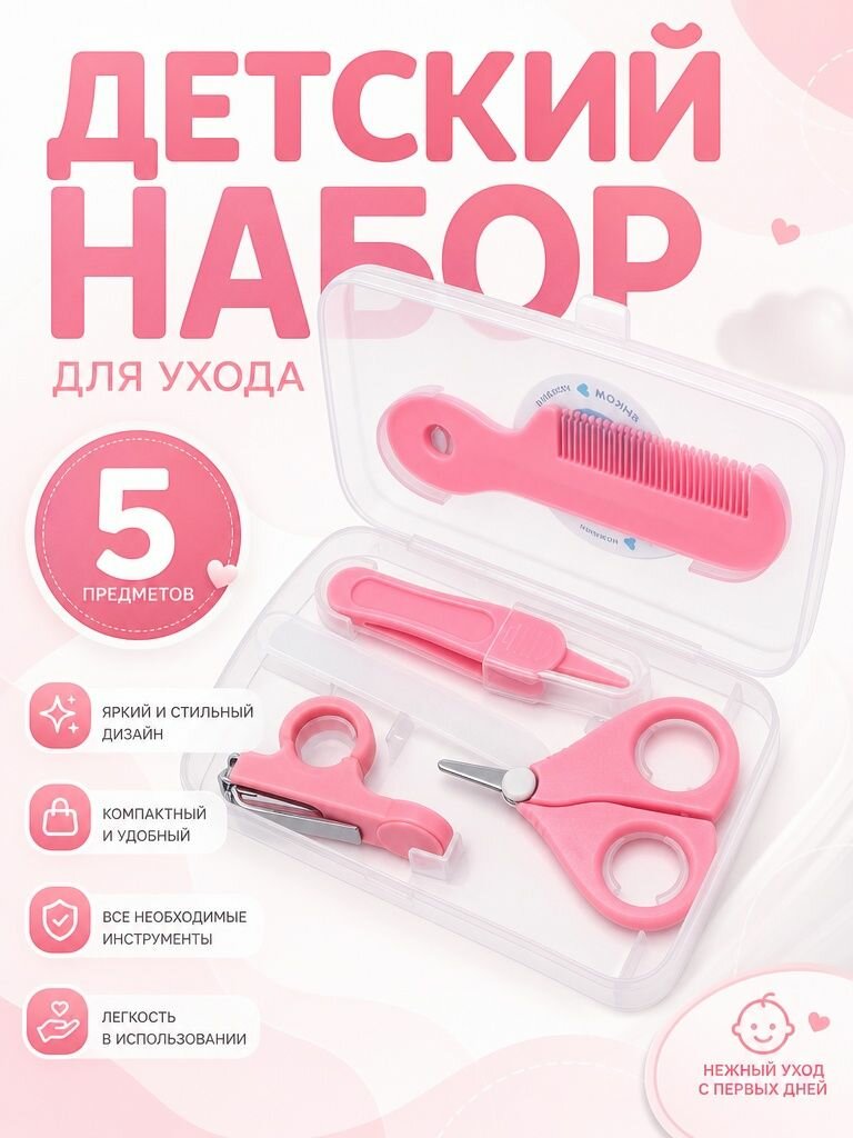 Маникюрный набор по уходу за ребенком