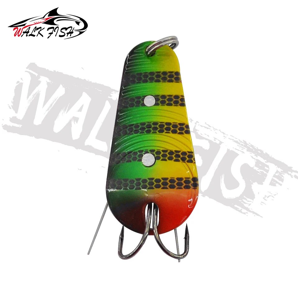 WALK FISH Металлическая Рыболовная Приманка Ложка 50мм 14г C 3