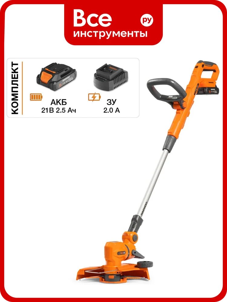 Триммер аккумуляторный DAEWOO DATR 3521Li SET