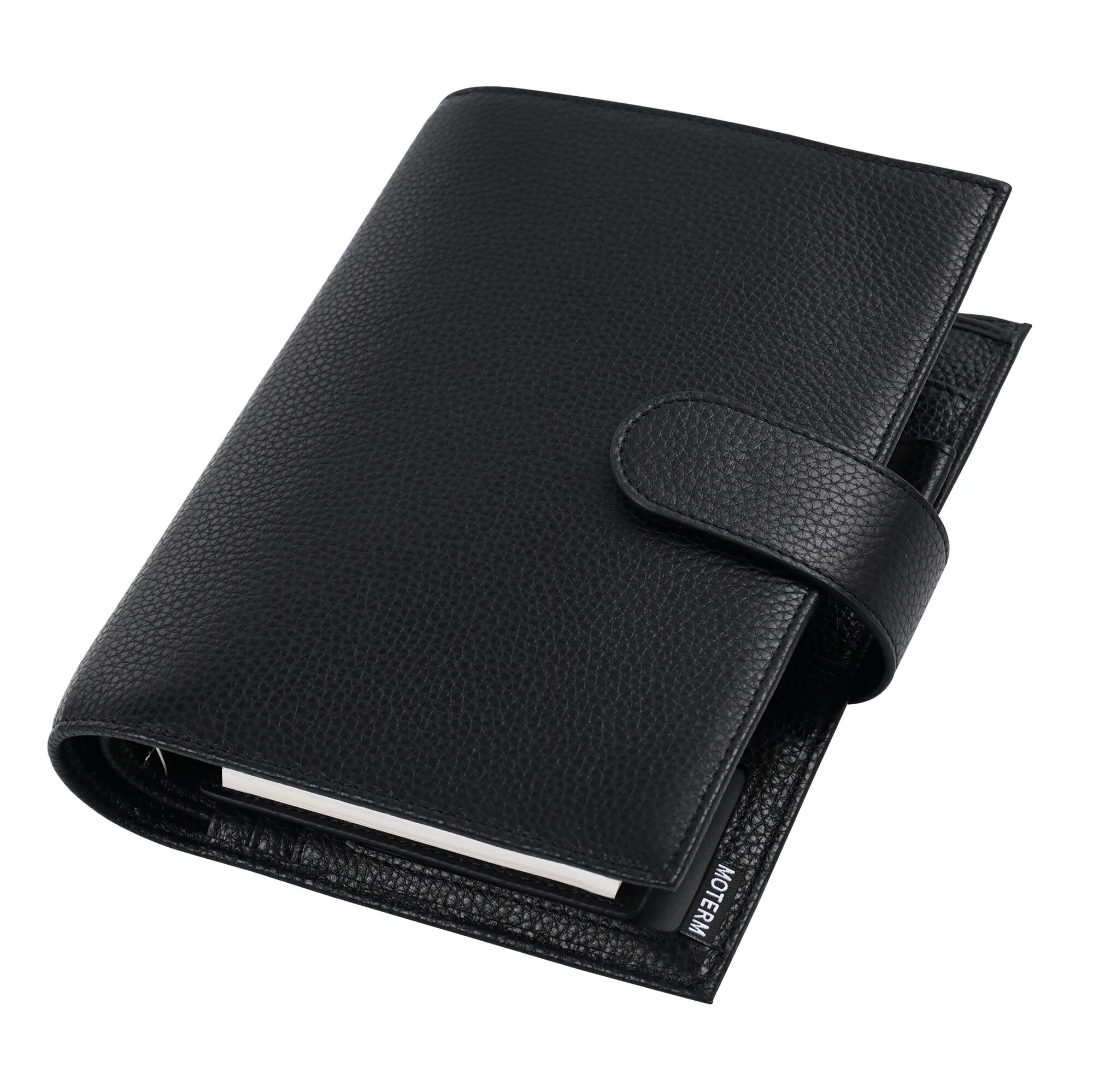 Moterm Personal Versa 3.0 Планировщик из коровьей кожи Черный, Черный, Black