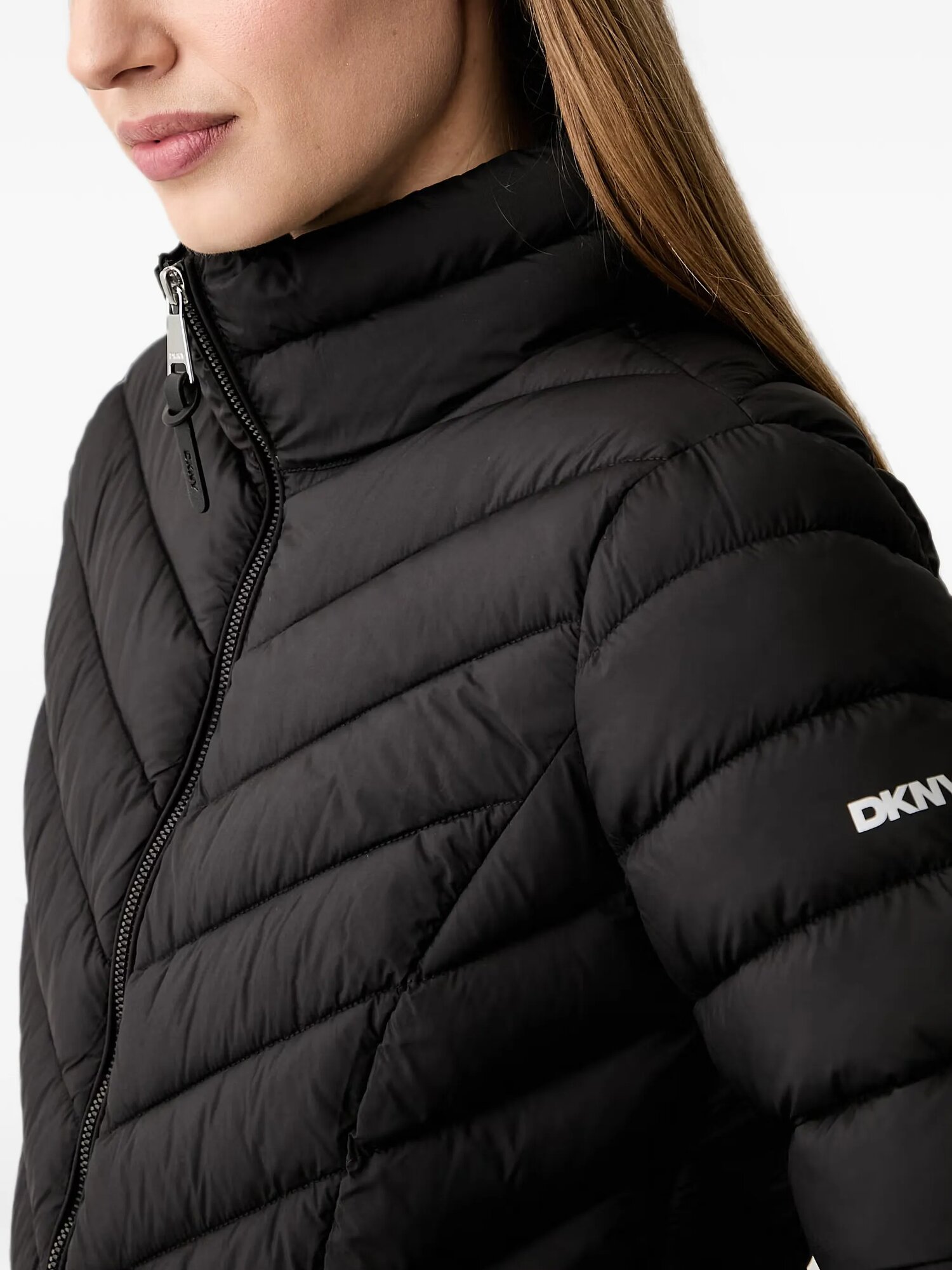 Куртка DKNY Quilted puffer jacket, размер 46 — фото 1