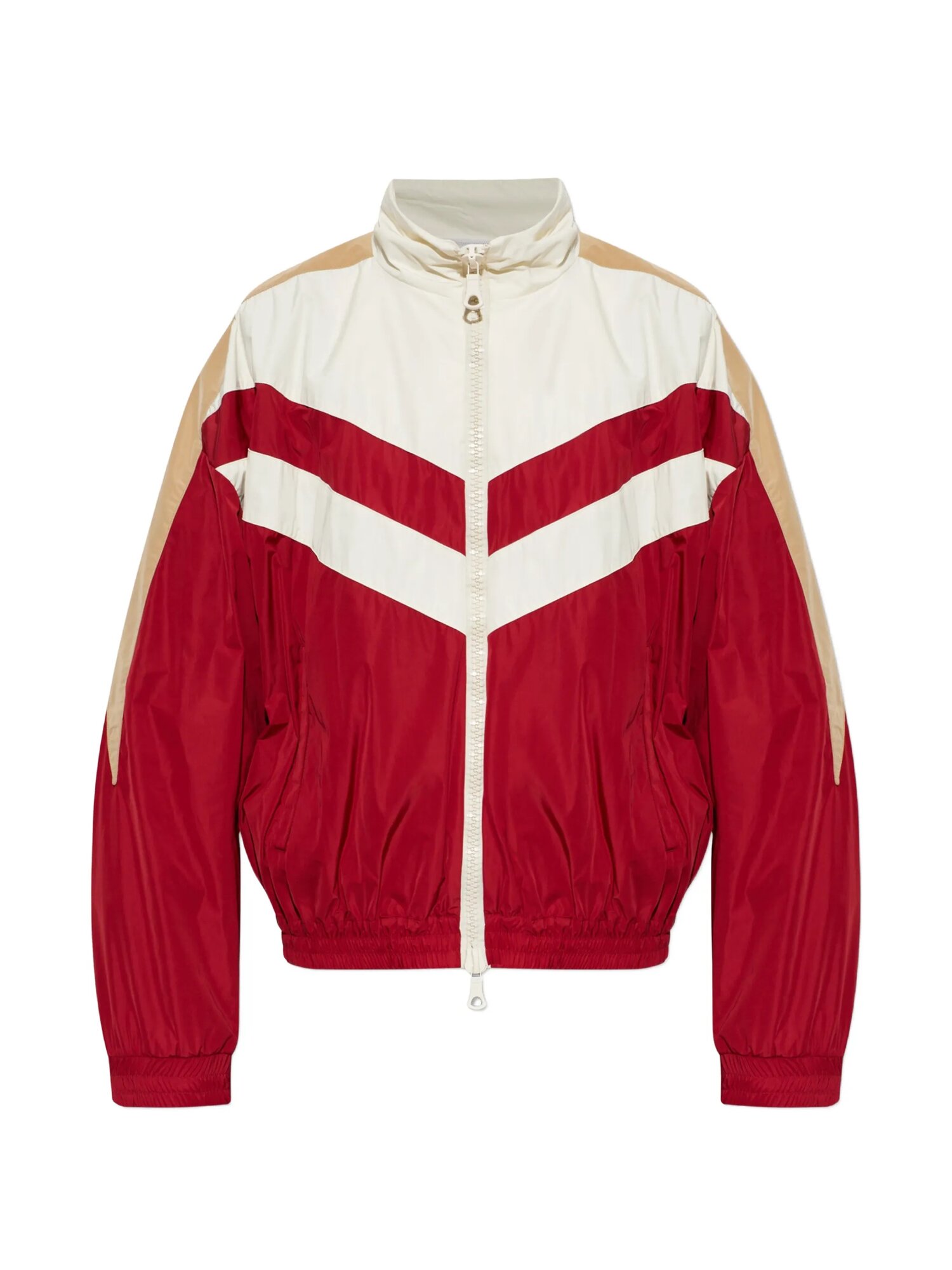 Куртка Chevron-patterned high-neck bomber jacket