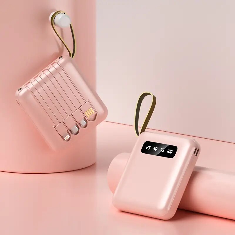Внешний аккумулятор портативный повербанк powerbank 20000 mAh, quick charge