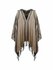 Накидка ETRO Paisley-pattern fringed cape, размер OneSize, разноцветный
