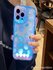 Светящийся чехол для iPhone 13 Pro с图案ом Hello Kitty и голубой подсветкой - ярки...