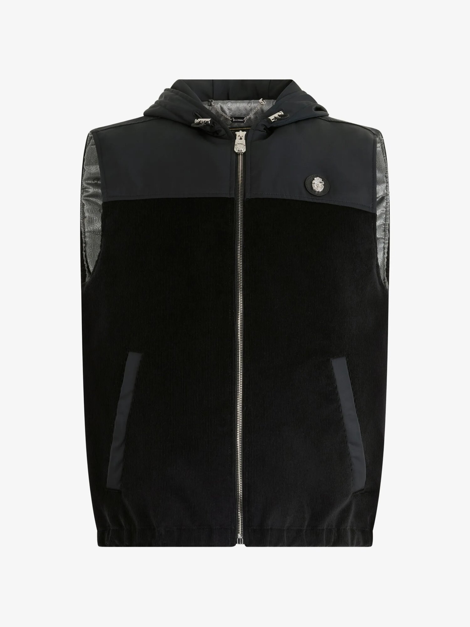 Пальто Hooded corduroy gilet