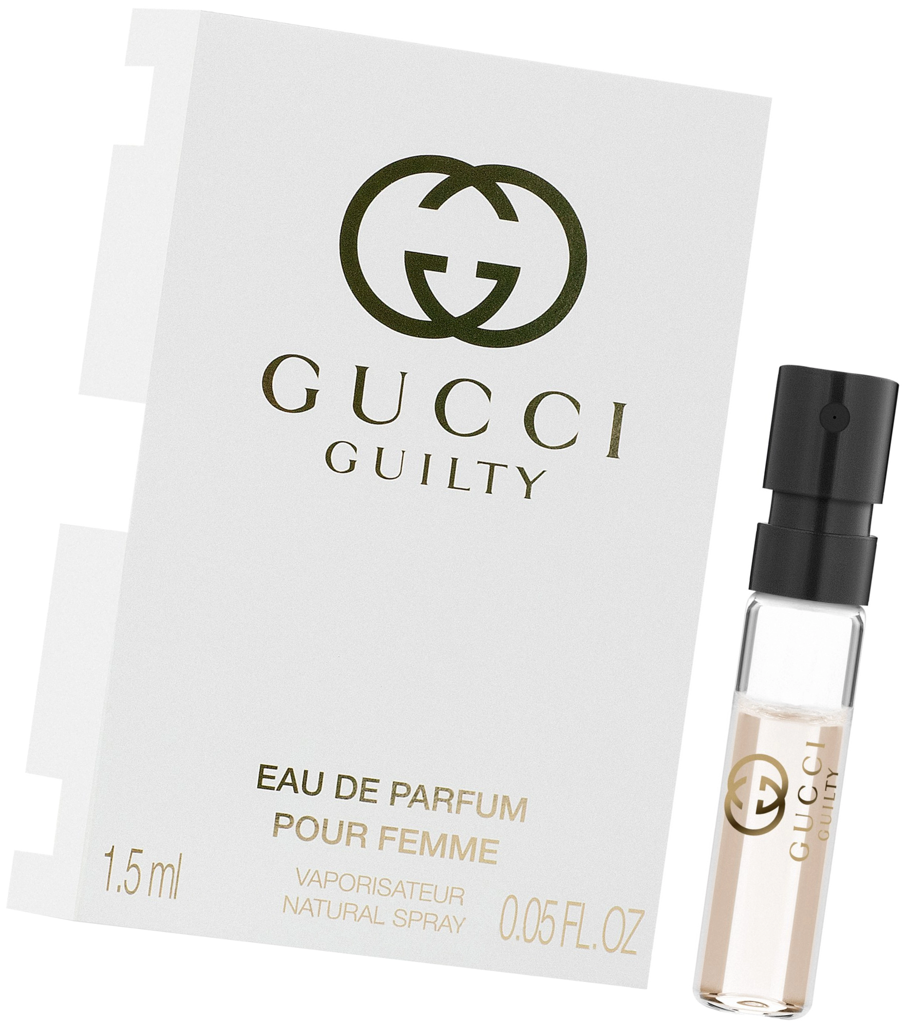 Пробник 1.5 мл Gucci Guilty Intense - женская парфюмерная вода / Гуччи Гилти
