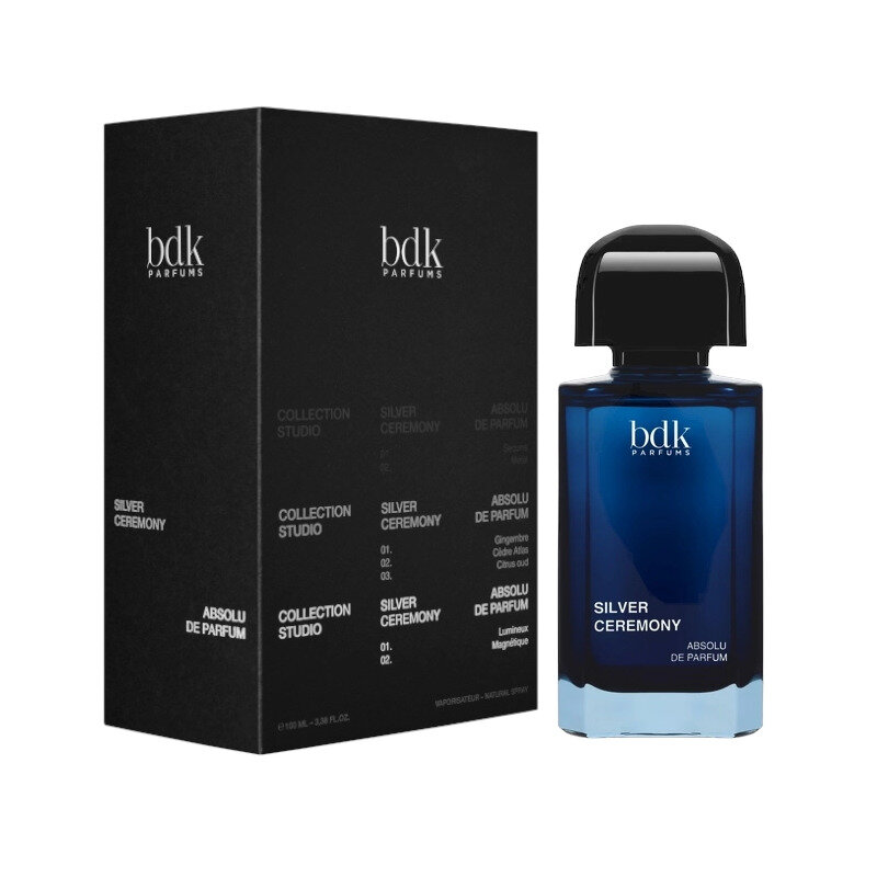 Парфюмерная вода для женщин и мужчин Parfums Bdk Paris Silver Ceremony 100 мл / Духи Бдк Париж Сильвер Серемони