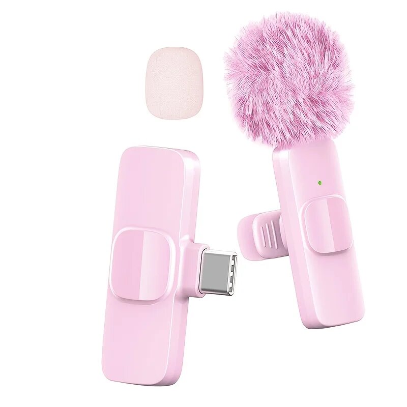 Розовый микрофон для iPhone/iPad 1MIC K1-PINK