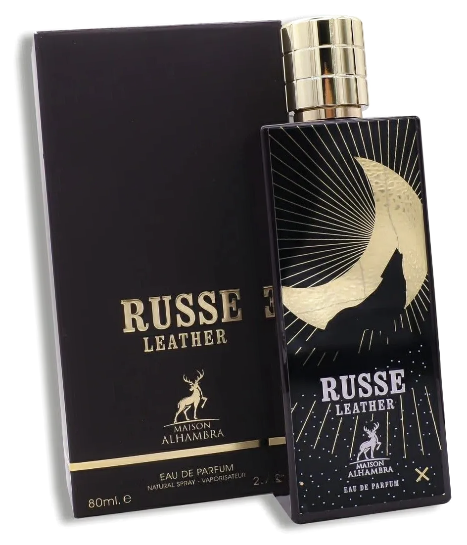 Альхамбра Руссе Лизер - парфюм для мужчин и женщин 80 мл / Alhambra Russe Leather