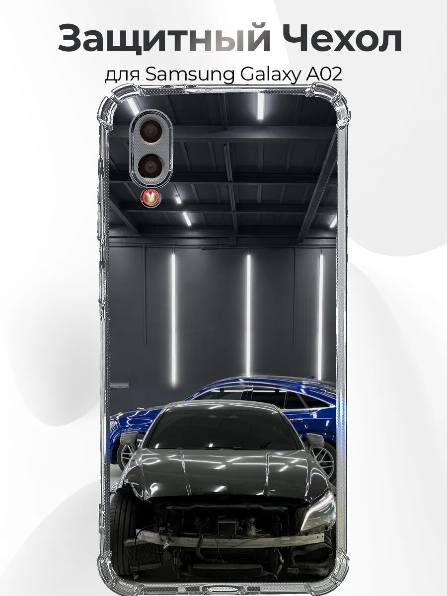 Чехол на Samsung A02 AMG GT 63 X290 без бампера