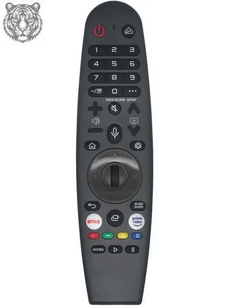 Пульт AKB76037001 для телевизоров Pro TV, Horion, Ergo, YASIN, GARLYN, Carrera, Soundmax, Витязь (VITYAZ)