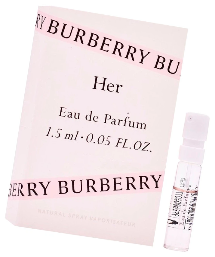 Барбари Хёр парфюм 1.5 мл сэмпл женский - Burberry Her Eau De Parfum