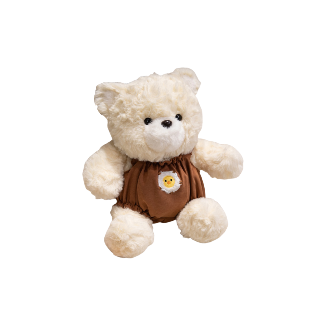 Комбинезон унисекс PUDOWRABBIT милые куклы-медведи Мейл плюшевые, 25 см, White Bear Orange Clothing